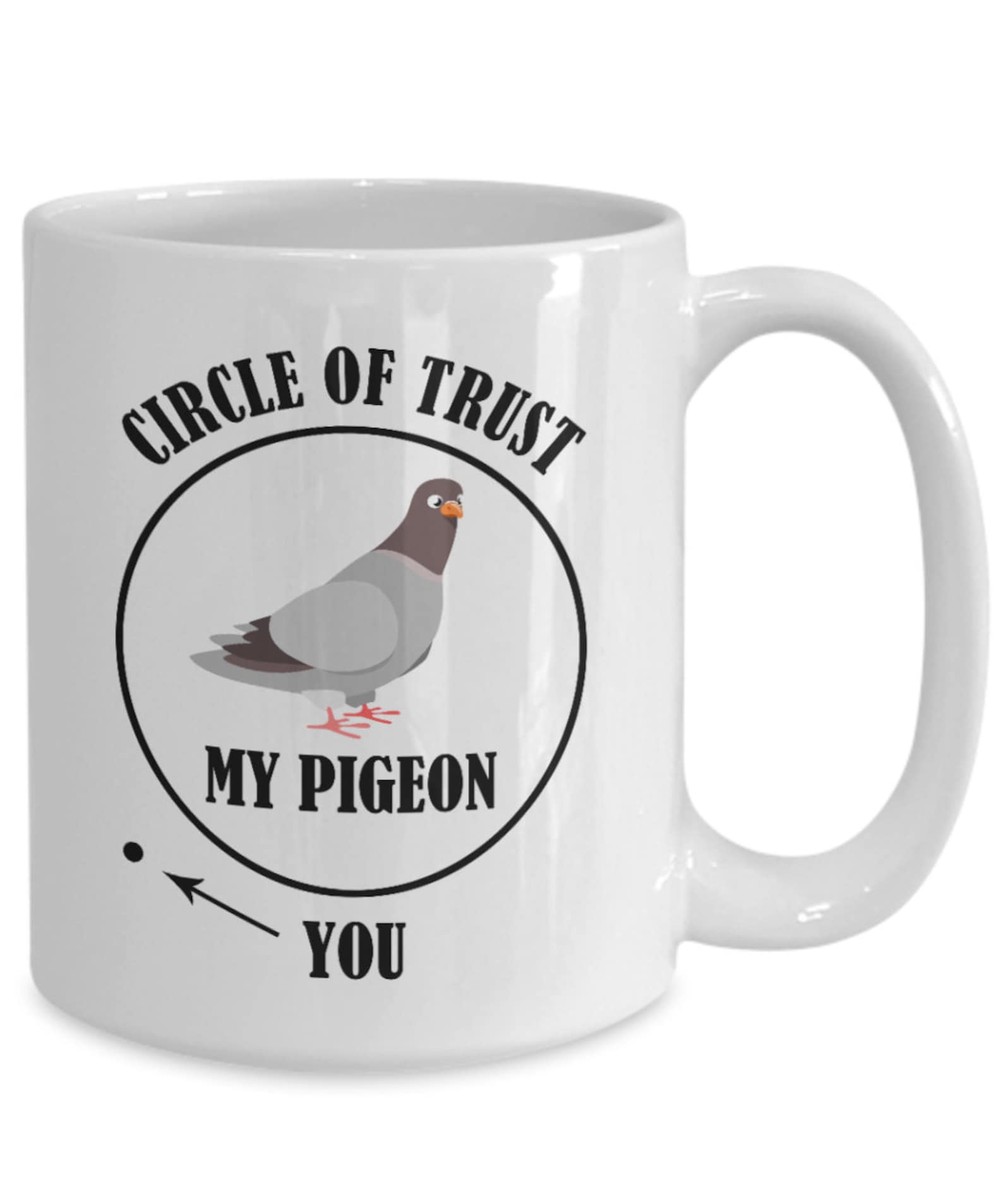 Funny Pigeon Mug Pigeon Coffee Mug Cool Pigeon Gift - Etsy