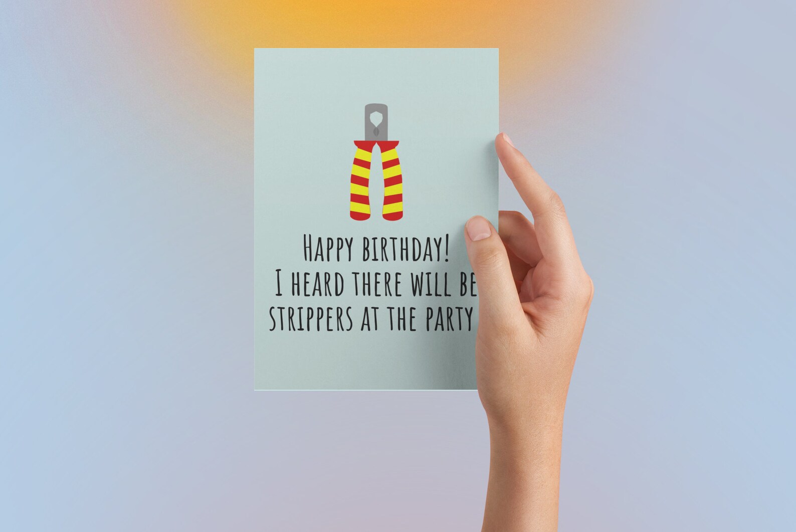 Electrician Printable Birthday Card - Funny Electrician Card ...