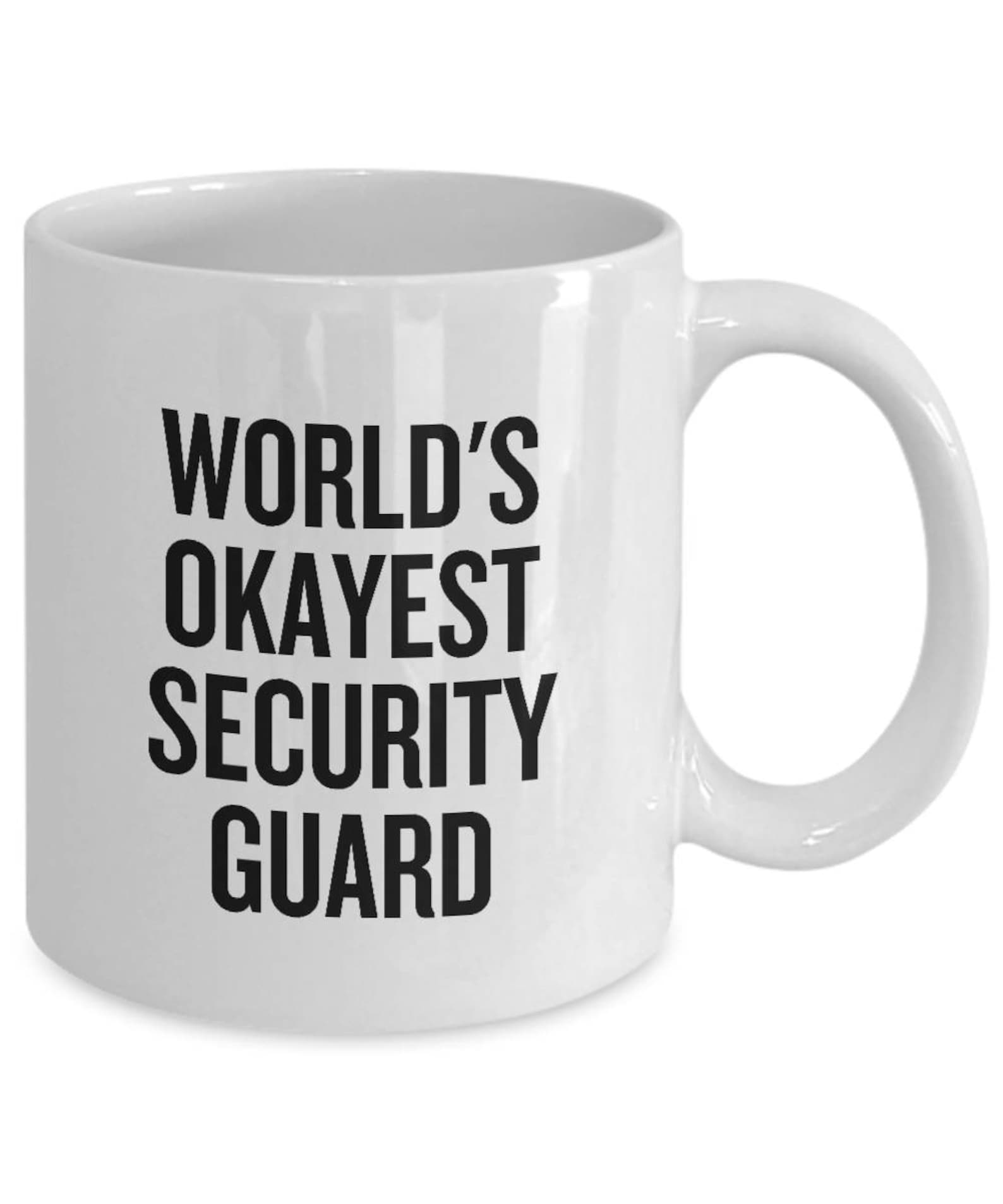 Security Guard Mug Funny Security Officer Gift World's | Etsy