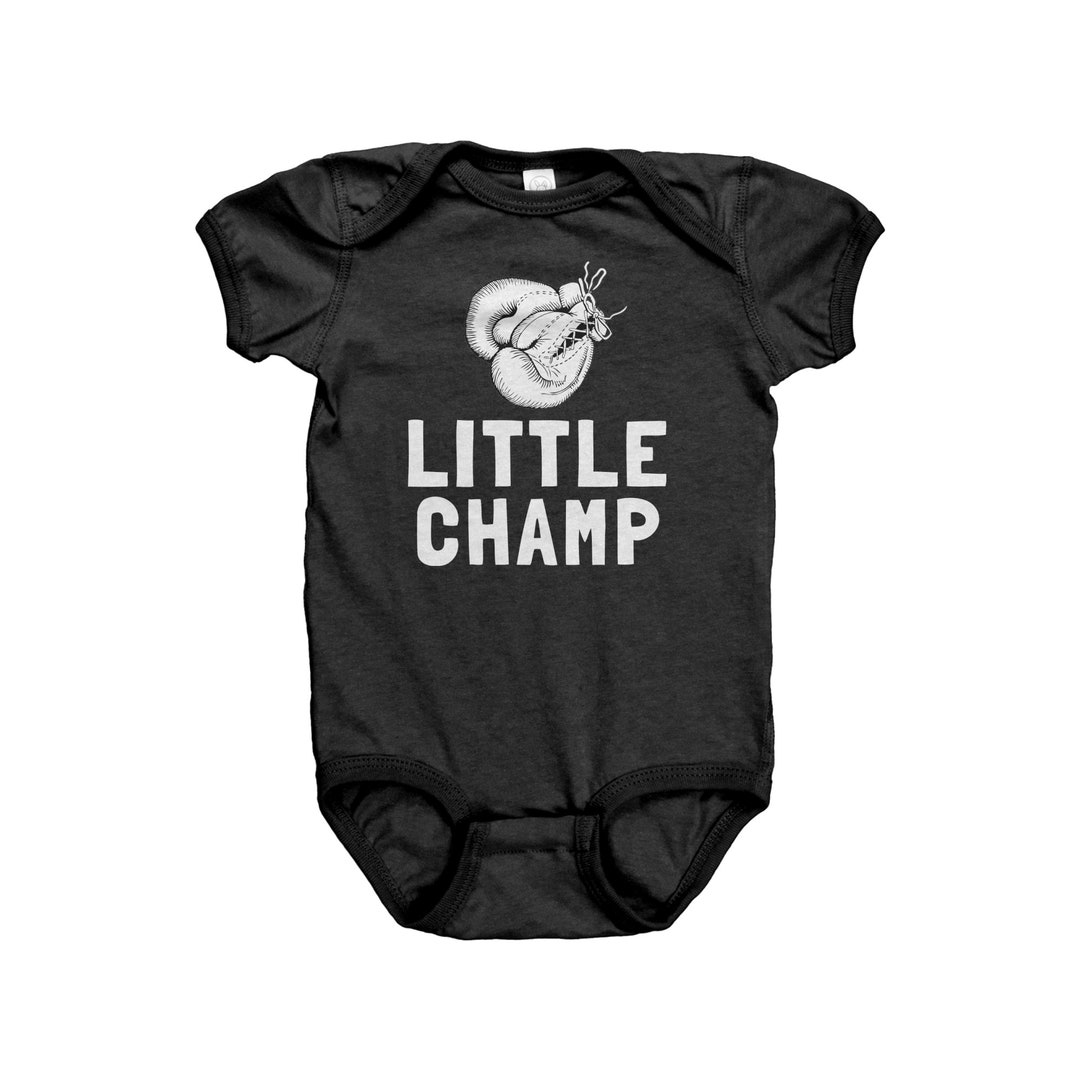 Cute Boxing Baby Bodysuit - Boxing Baby One-piece - Boxer Baby Gift ...