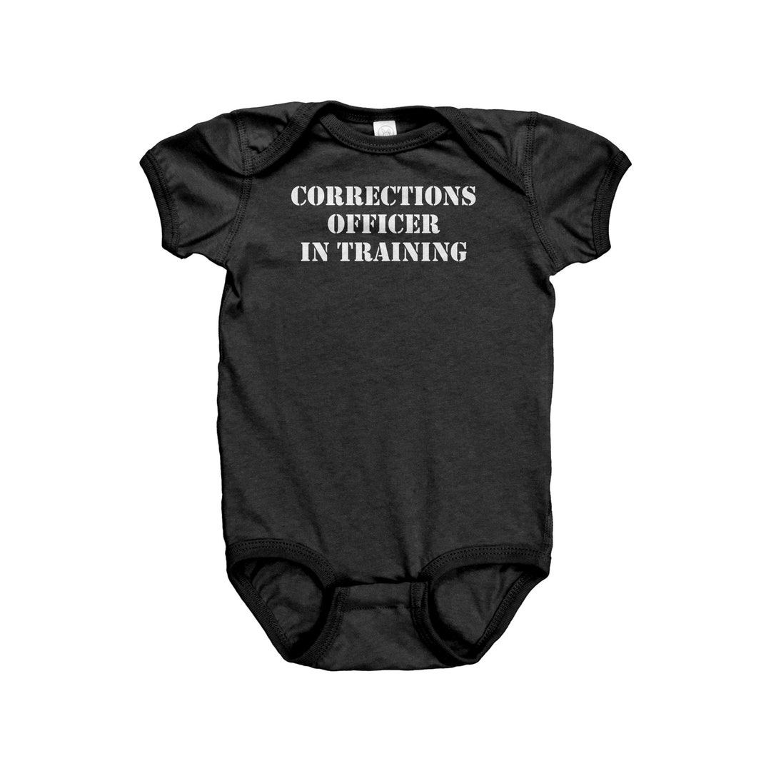 Corrections Officer Baby Bodysuit Corrections Officer Baby Gift Prison ...