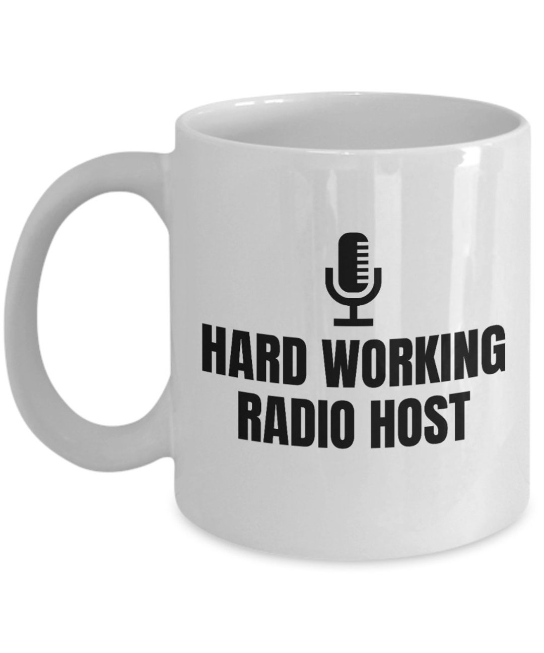 Radio Host Gift - Funny Radio Presenter Gift - Radio Personality Mug ...