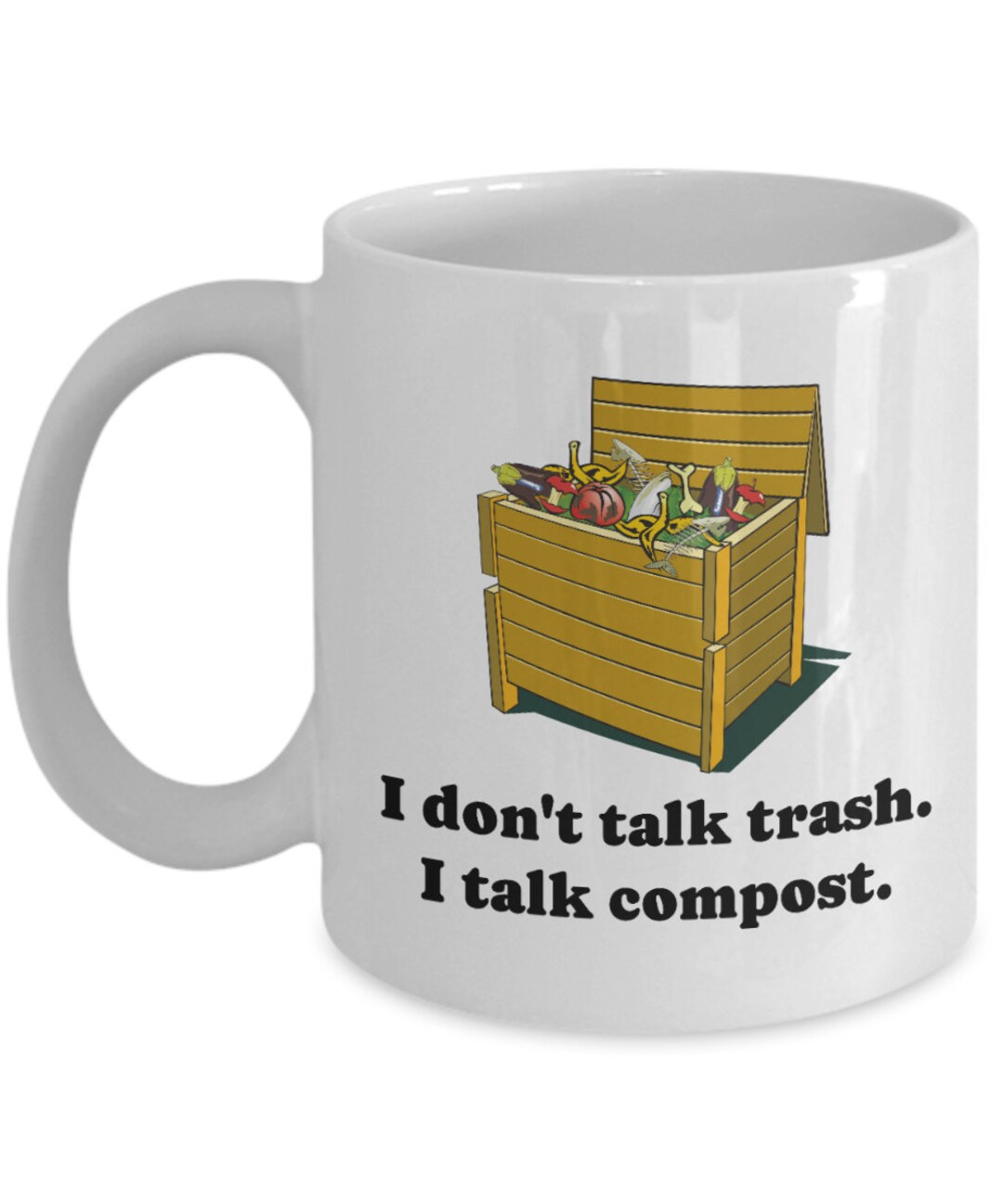 Funny Composting Mug - Composting Gift - Organic Farming Gift - Compost ...