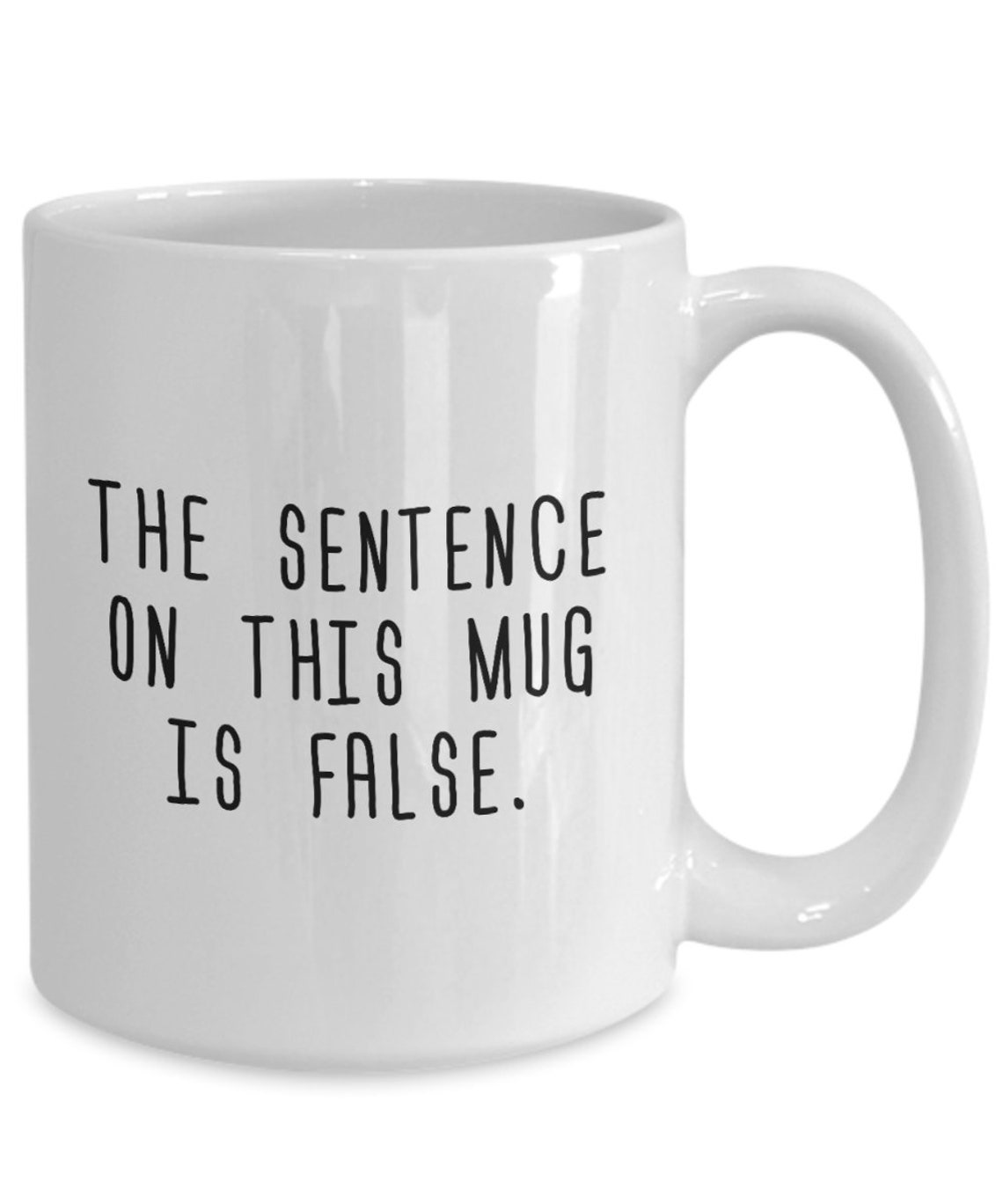 Logical Paradox Mug Funny Logic Gift Logic Nerd Gift | Etsy