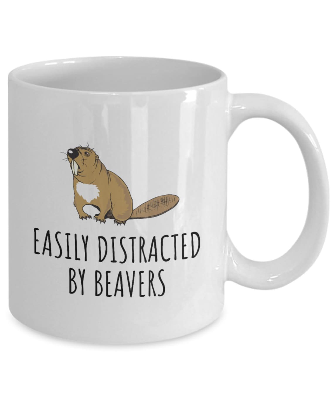 Funny Beaver Gift Beaver Coffee Mug Beaver Lover Present - Etsy