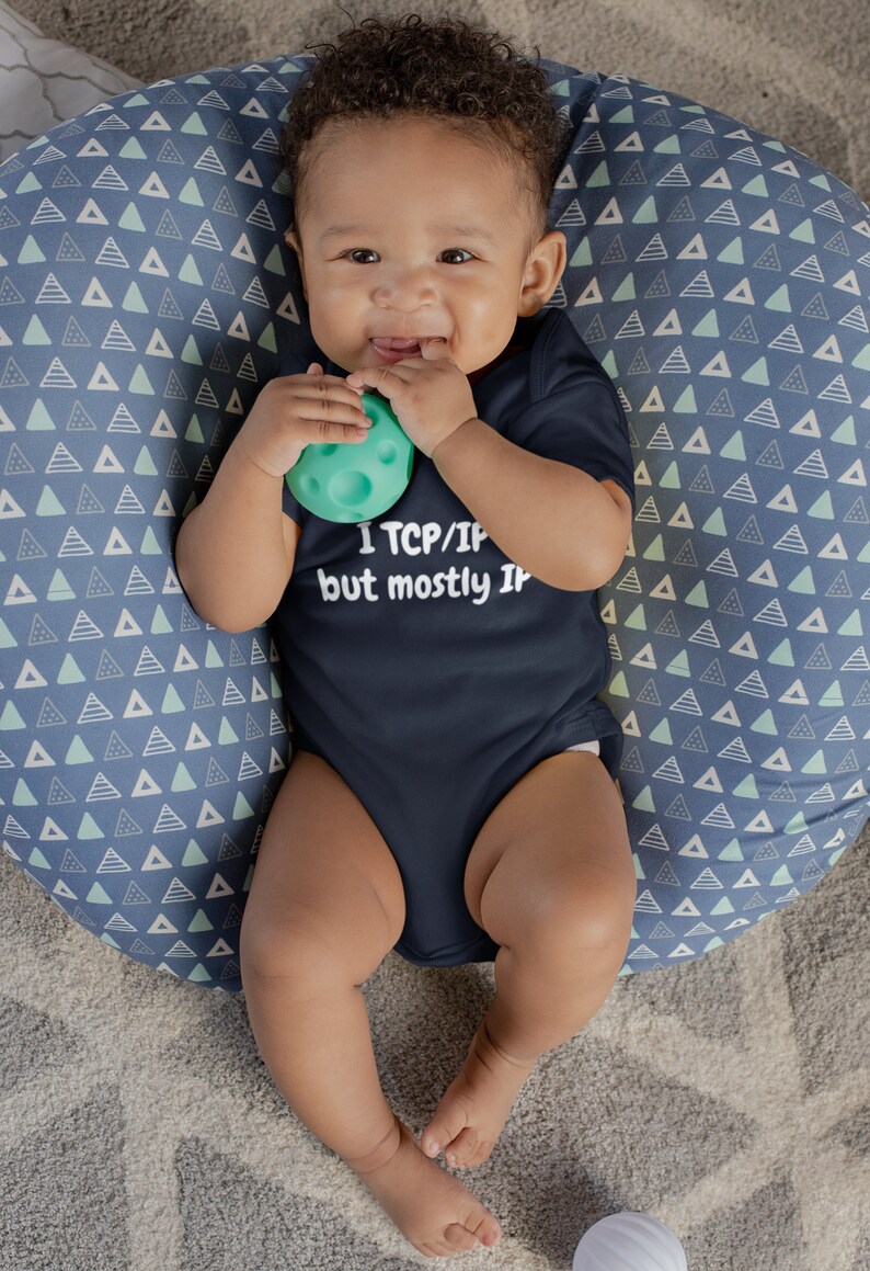 Funny Baby One-piece - Computer Geek Baby Shirt - Nerd Baby Bodysuit ...