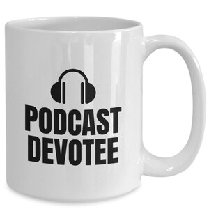 Podcasting Mug - Podcast Fans Gift - Podcaster Gift - Present for ...