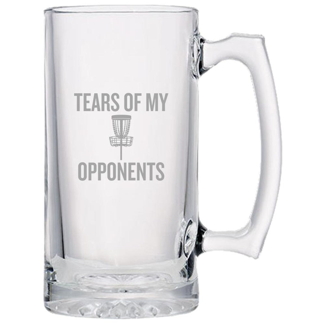 Disc Golf Beer Mug - Disc Golfer Gift - Frolf - Tears of My Opponents ...