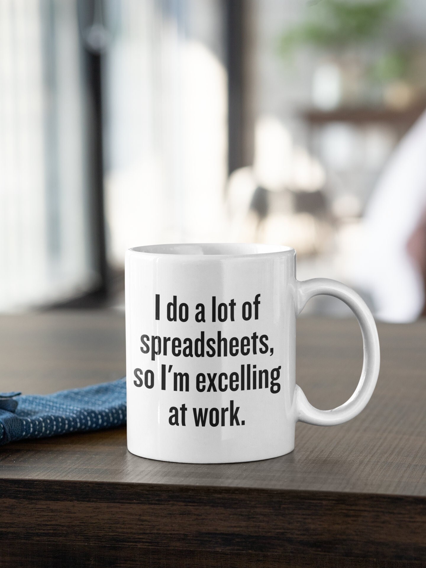 Accountant Gift - Funny Accounting Mug - Excel Mug - I'm Excelling at ...