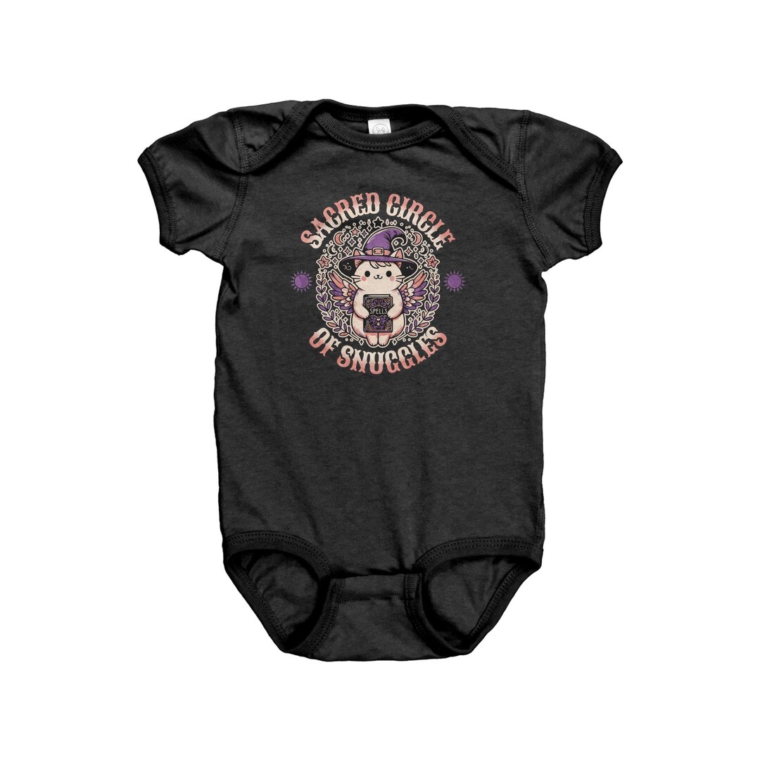 Paganism Baby Bodysuit - Wiccan Baby One-piece - Pagan Gift - Wiccan Baby - Sacred Circle of ...