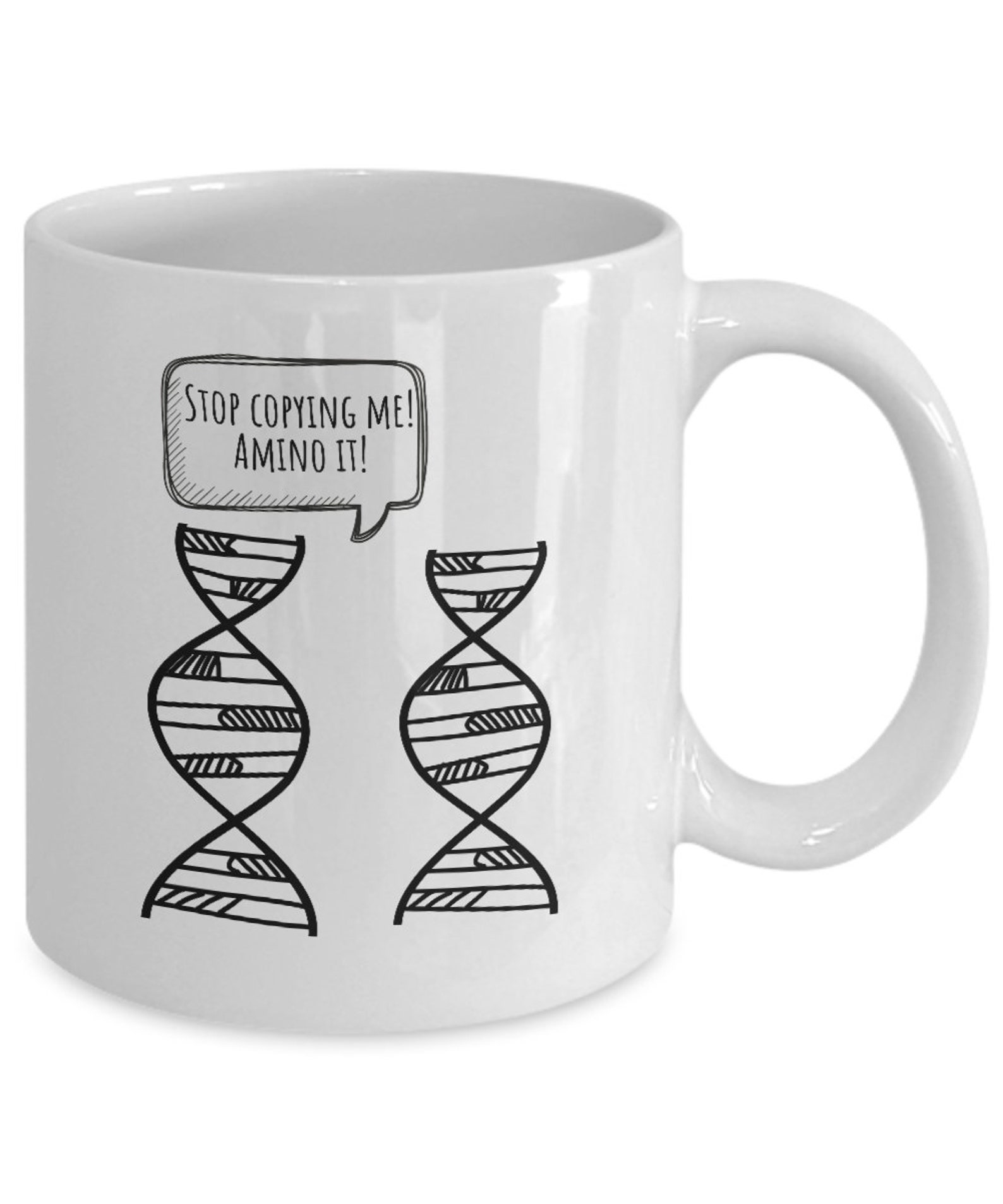 Geneticist Mug - Funny Genetics Gift Idea - Biology Gift - DNA Mug ...