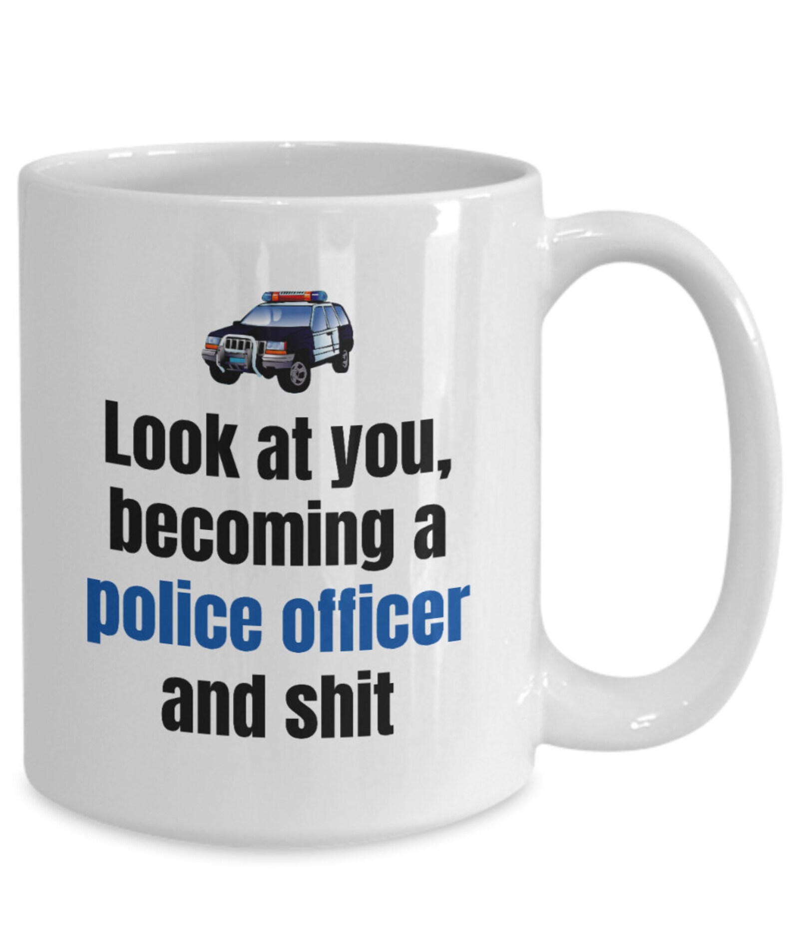 Funny Police Officer Gift Funny Cop Mug Policeman Present | Etsy