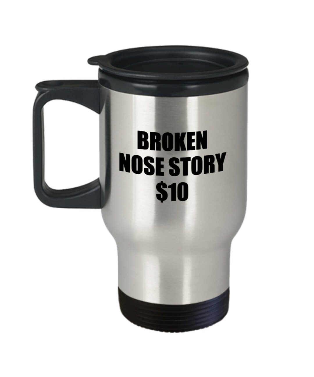 Broken Nose Travel Mug Funny Broken Nose Gift Get Well Gift for Broken ...