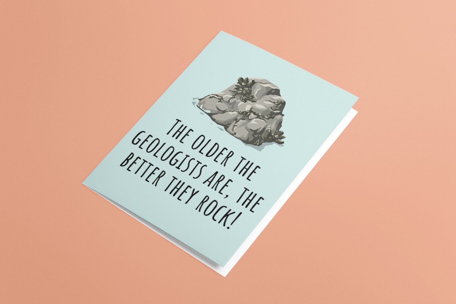 Funny Geology Birthday Card Printable Geologist Birthday - Etsy
