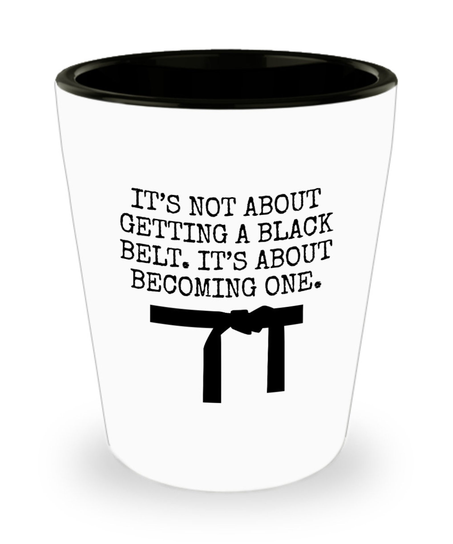 Martial Arts Shot Glass - Karate Gift Idea - Karate Present - Martial ...
