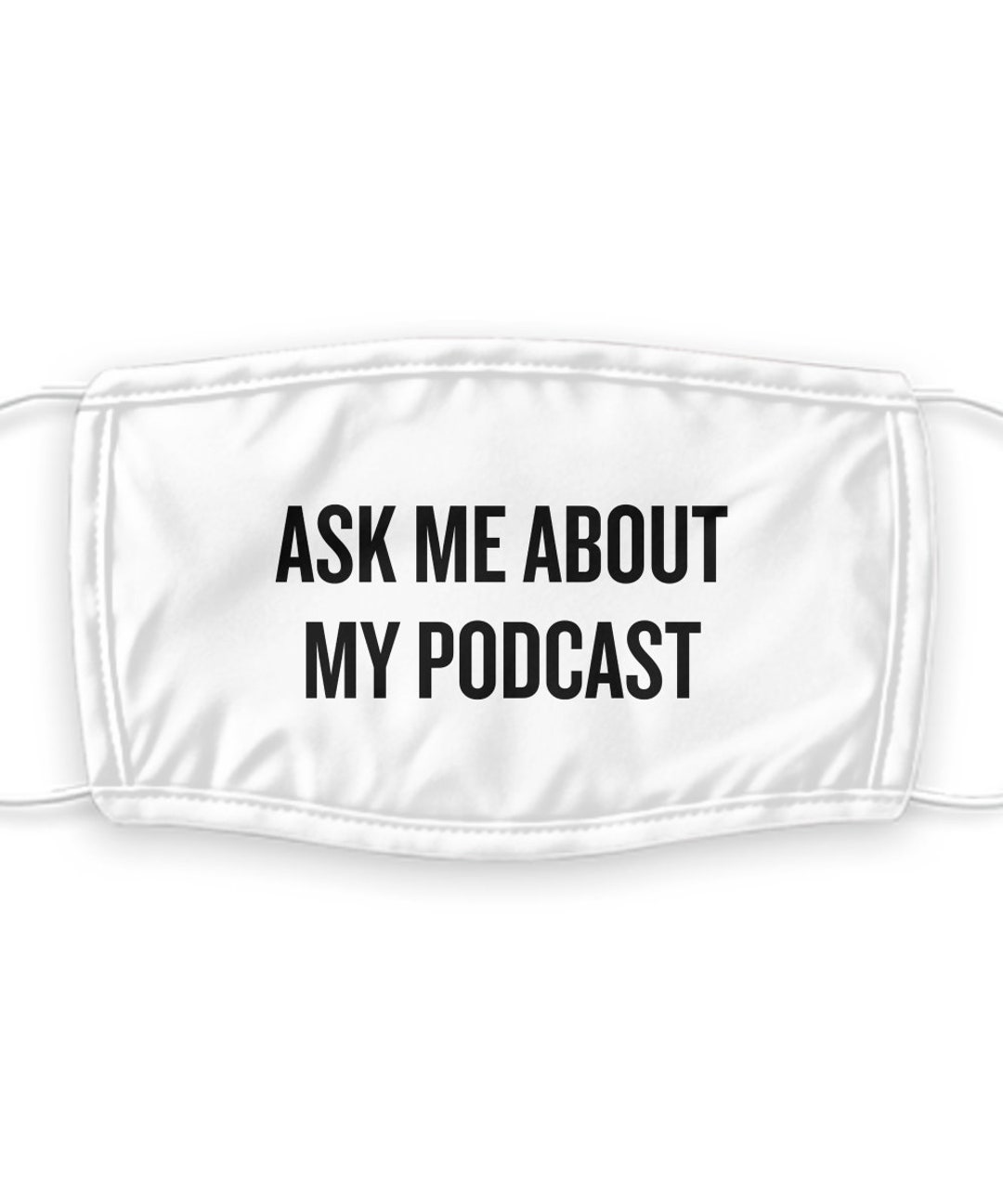 Podcast Face Mask Podcaster Mask Podcasting Made in USA - Etsy
