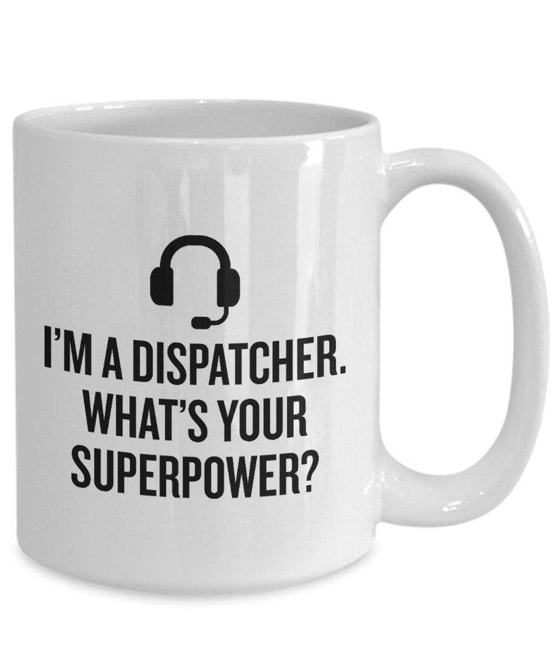 Dispatch Coffee Mug Funny Dispatcher Gift 911 Dispatcher - Etsy