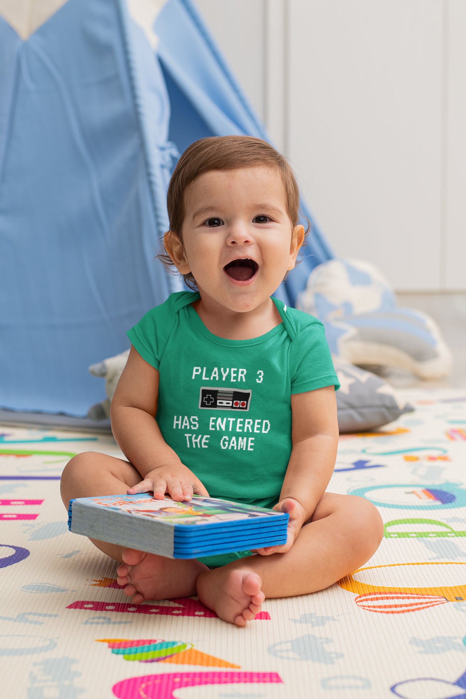 Cute Baby One-piece - Gaming Baby Bodysuit - Video Game Baby Shirt ...