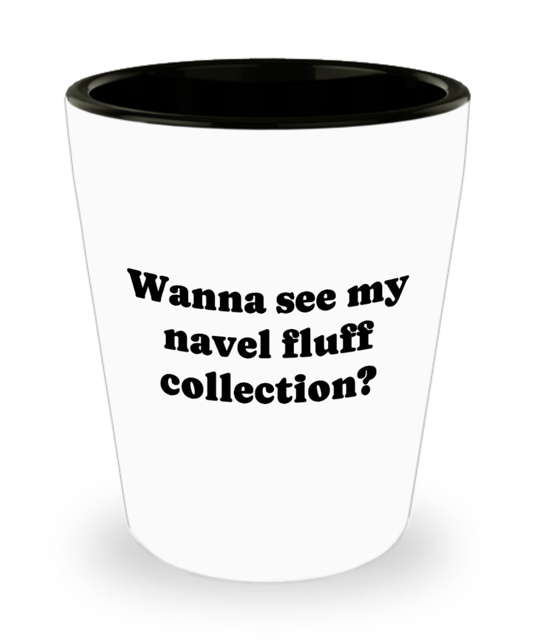 Navel Fluff Collector Gift Belly Button Lint Collecting Ceramic Shot ...