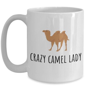 Camel Coffee Mug - Gift for Camel Lover or Farmer - Camel Dairy Present ...