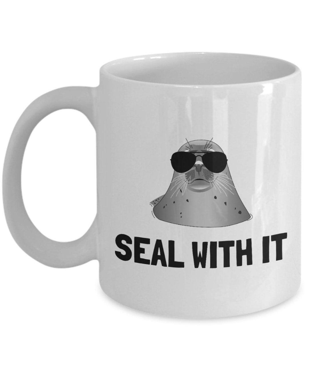 Funny Seal Gift - Seal Coffee Mug - Seal Lover Present - Cute Seal Gift ...