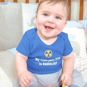 Cute Radiology Baby Shirt - Radiologist Baby One-piece - Rad Tech Baby ...