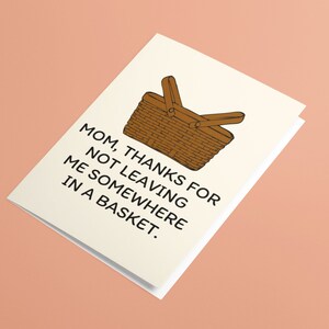 Funny Mother Printable Card - Mother's Day Card - Mom Card - Mother's ...