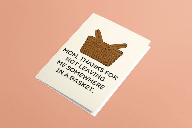 Funny Mother Printable Card Mother's Day Card Mom Card - Etsy