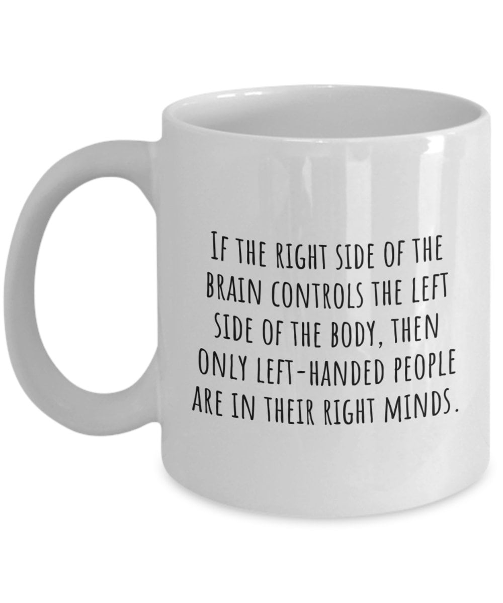 Left-handed Person Gift - Left-hander Mug - Lefty Present - in Their ...