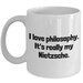Funny Philosophy Mug Philosophy Student Gift Idea I Love Philosophy It ...