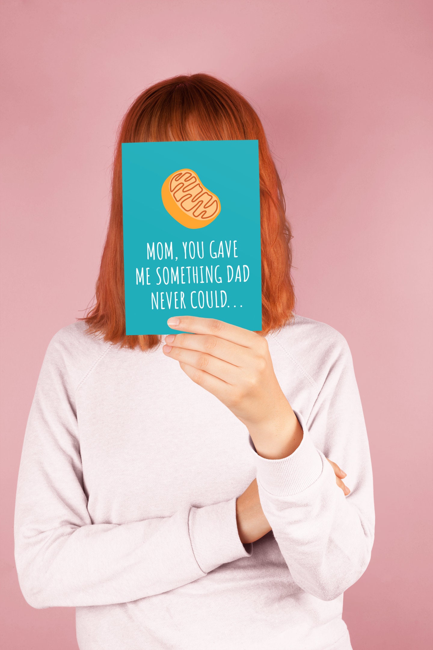 Funny Genetics Card - Biology Geek Printable Card - Mother's Day Card ...