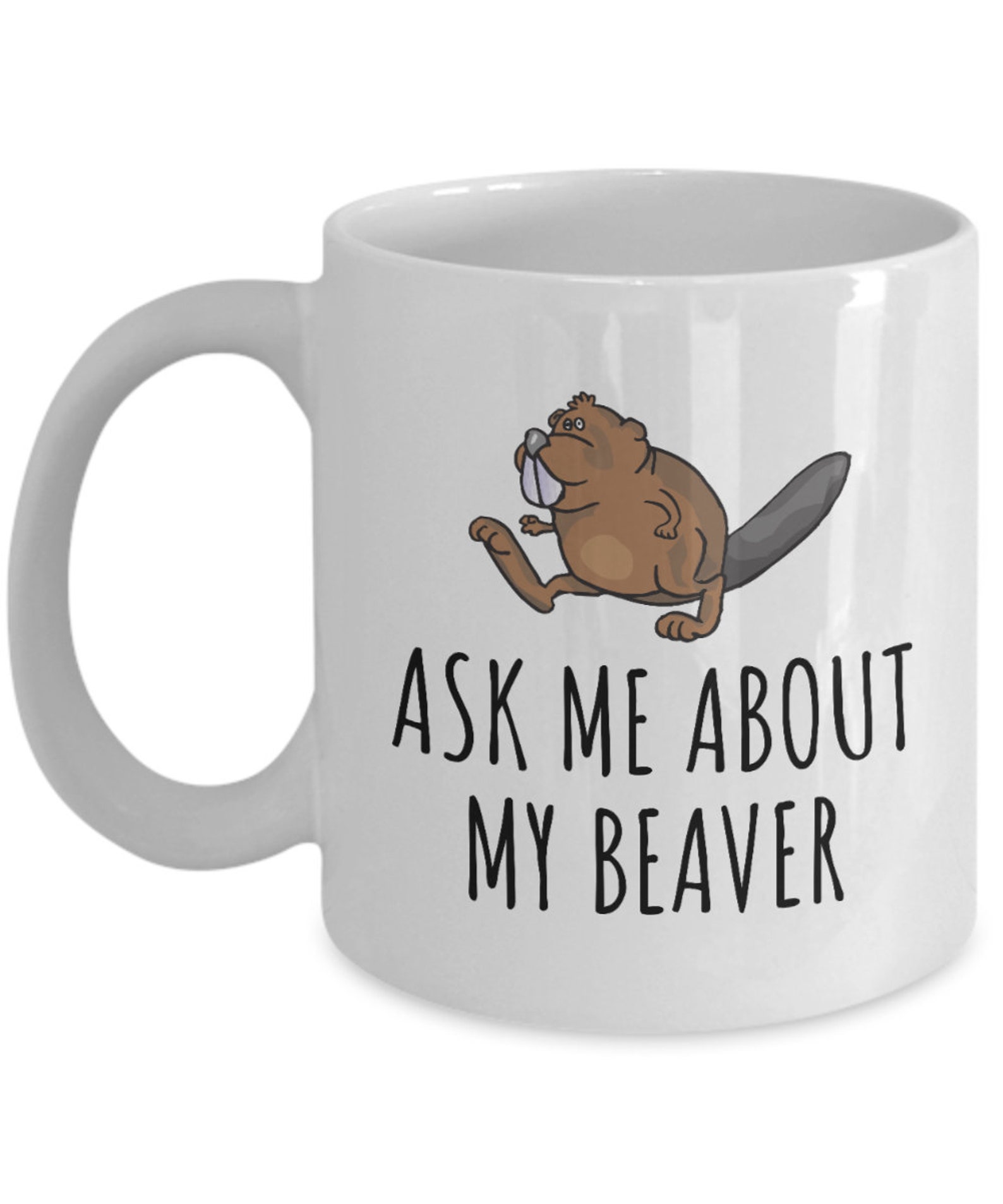 Funny Beaver Gift Beaver Coffee Mug Beaver Lover Present - Etsy