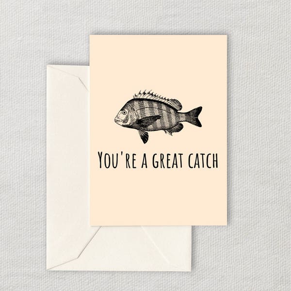 You're a Great Catch - Etsy