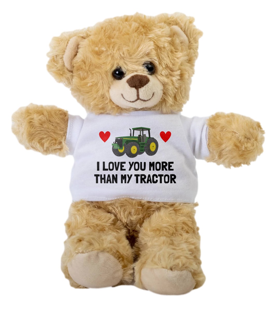 Cute Farmer Gift - Farmer Teddy Bear - Tractor Driver - Valentine's Day ...