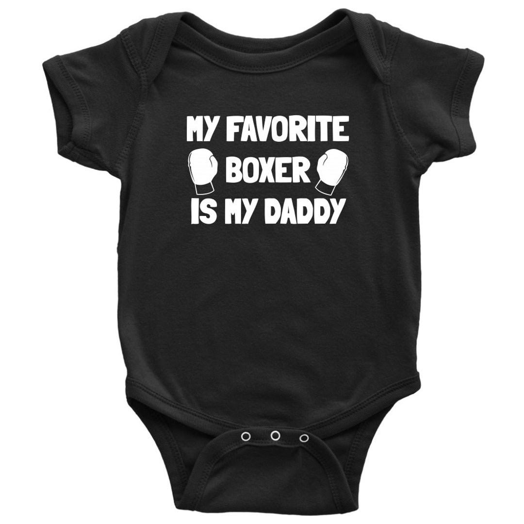 Cute Boxing Baby Bodysuit - Boxing Baby One-piece - Boxer Baby Gift ...