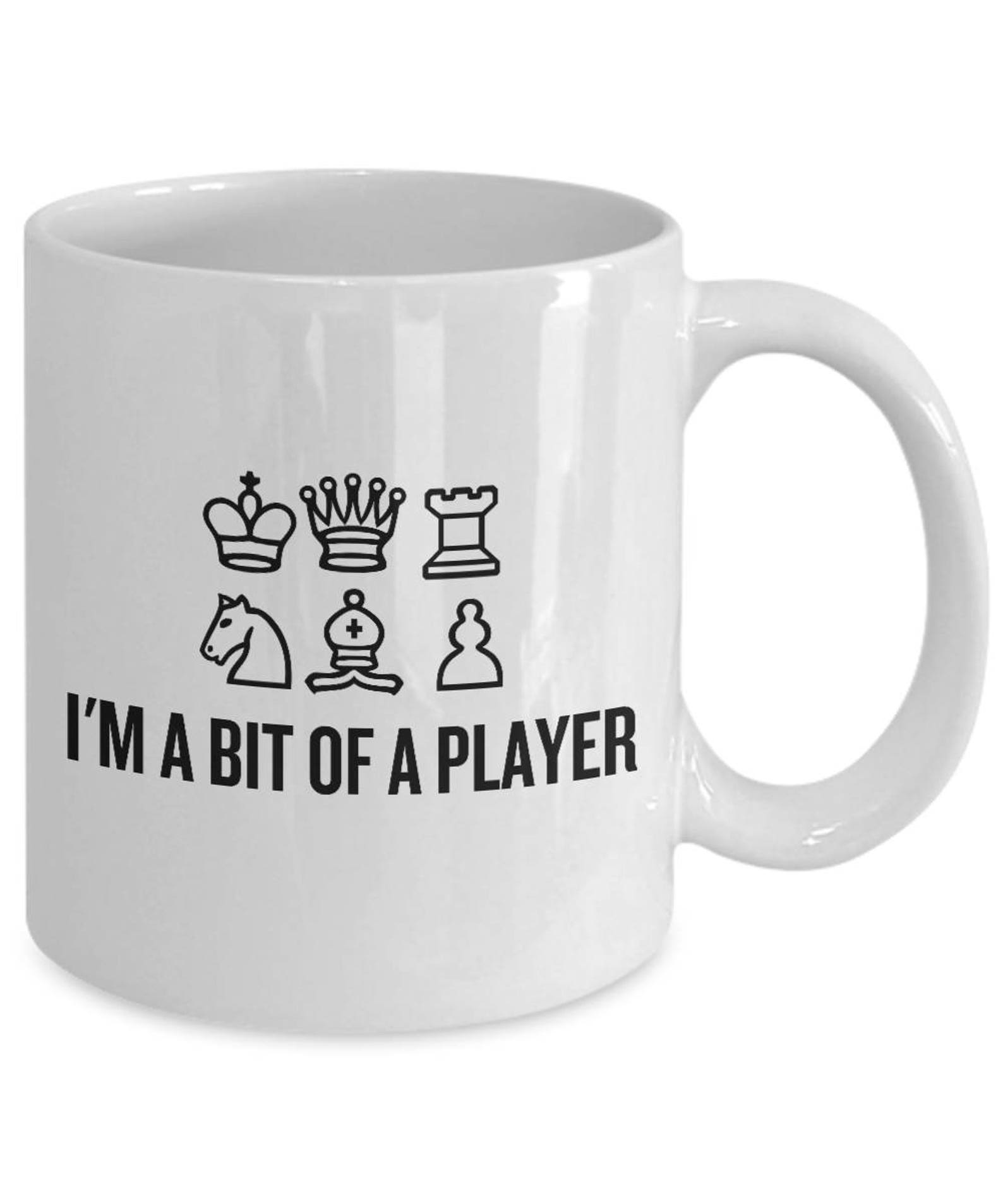 Chess Player Gift Chess Coffee Mug I'm A Bit of A - Etsy