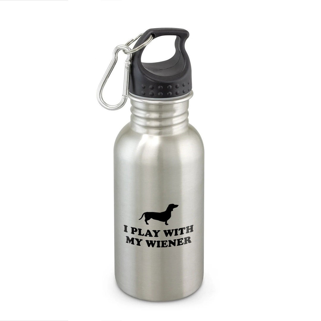 Funny Dachshund Water Bottle - Wiener Dog Gift - Dachshund Owner ...