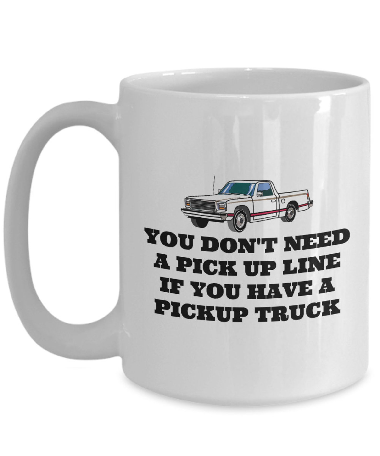 Pickup Truck Gift Idea - Gift for Truck Fans - Pickup Truck Lover Mug ...