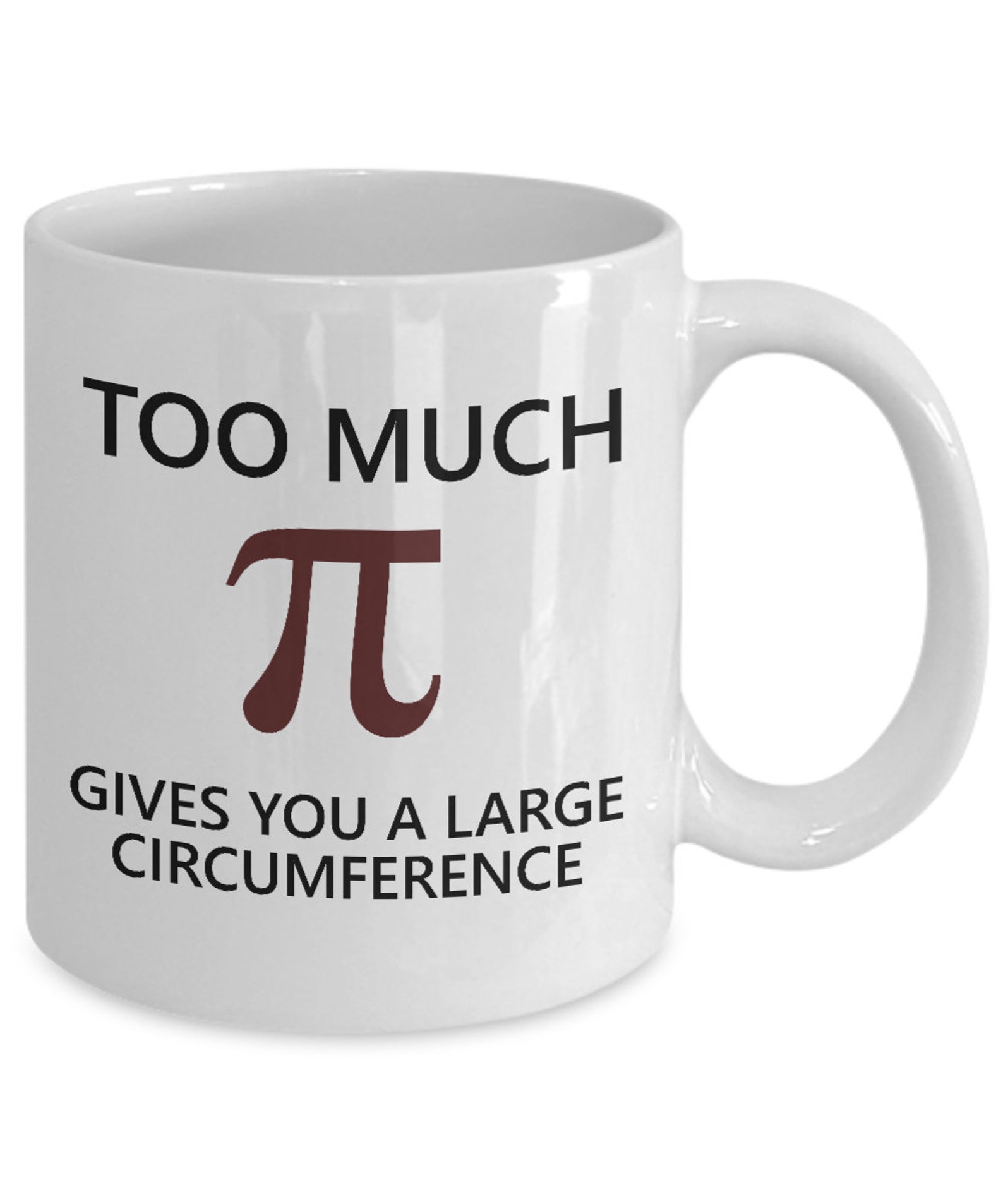 Math Coffee Mug Ceramic Gift for High School Teacher Pi - Etsy