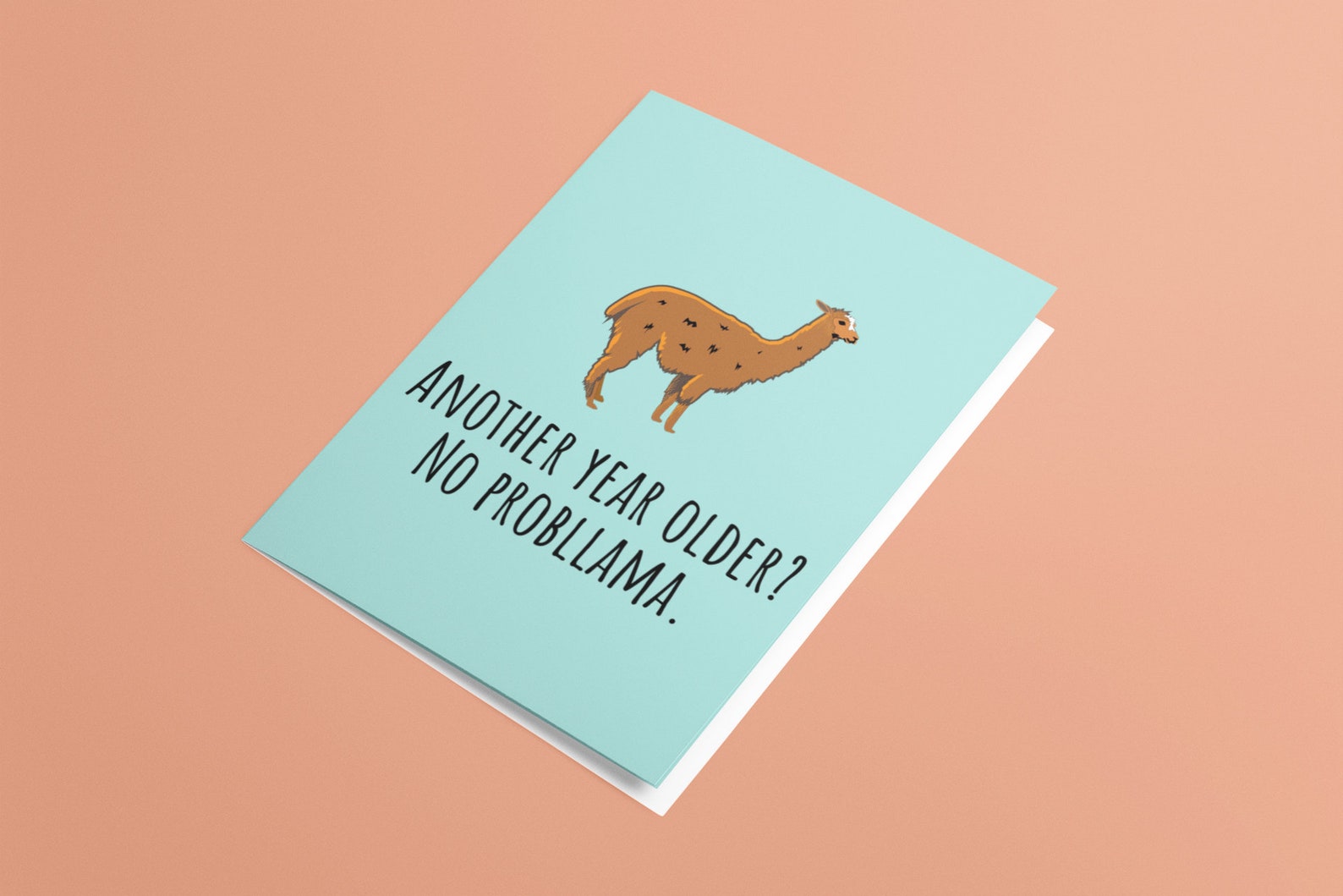 Funny Llama Printable Card Llama Birthday Card Llama Lover - Etsy