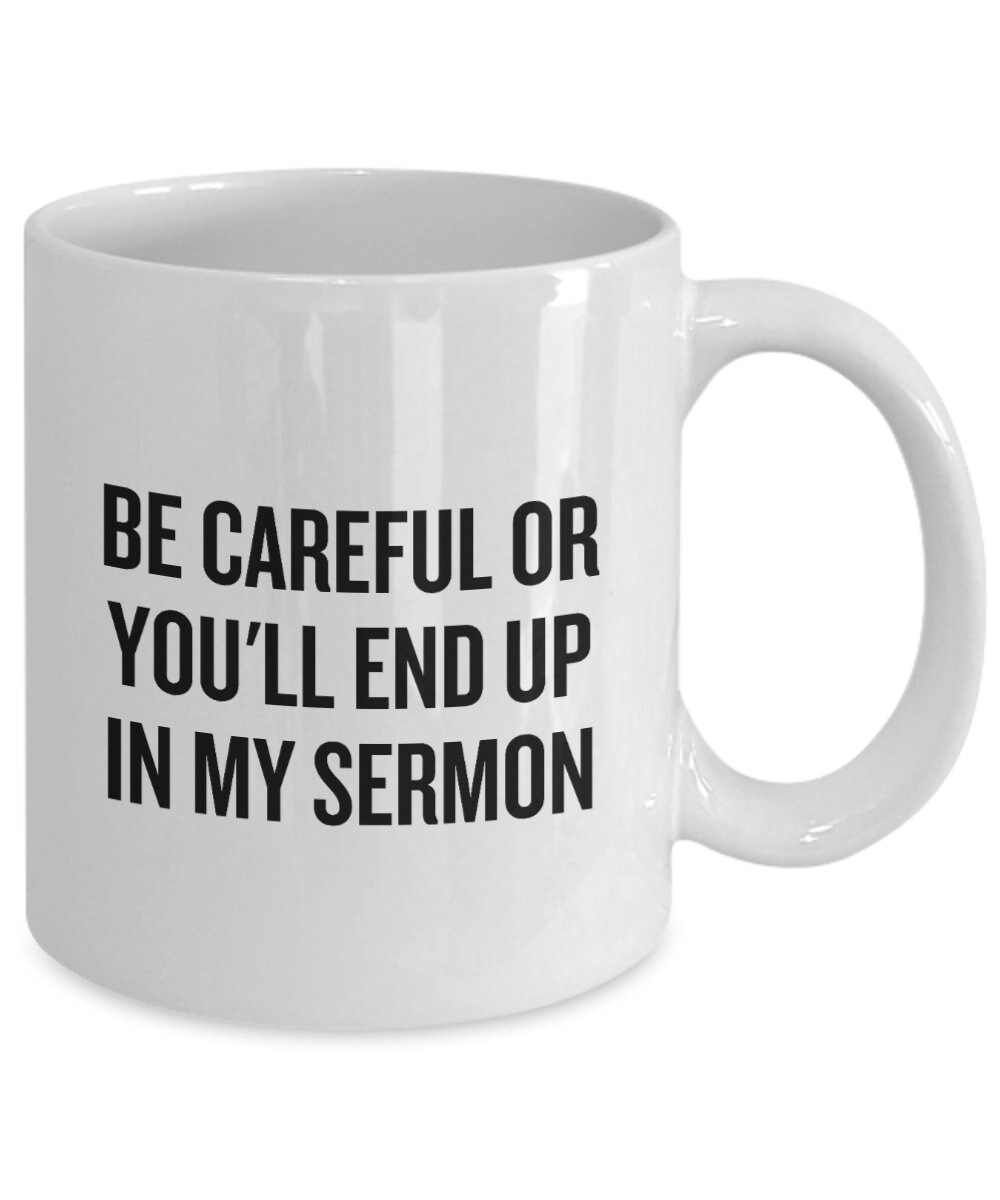 Funny Pastor Gift Preacher Mug Minister Present Pastor | Etsy