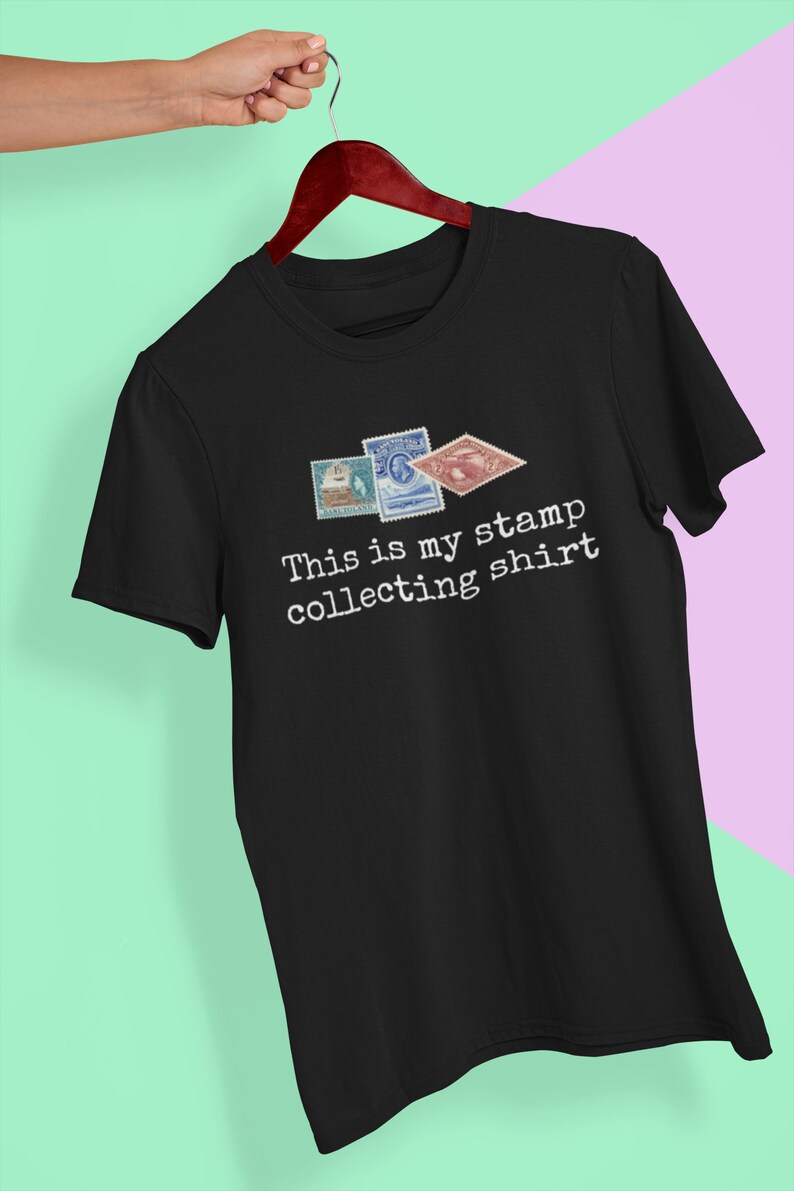 Postage Stamp Collector Gift - Stamp Collecting Shirt - Philatelist ...
