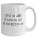 Navel Fluff Collector Gift - Belly Button Lint Collecting Mug - Life is ...