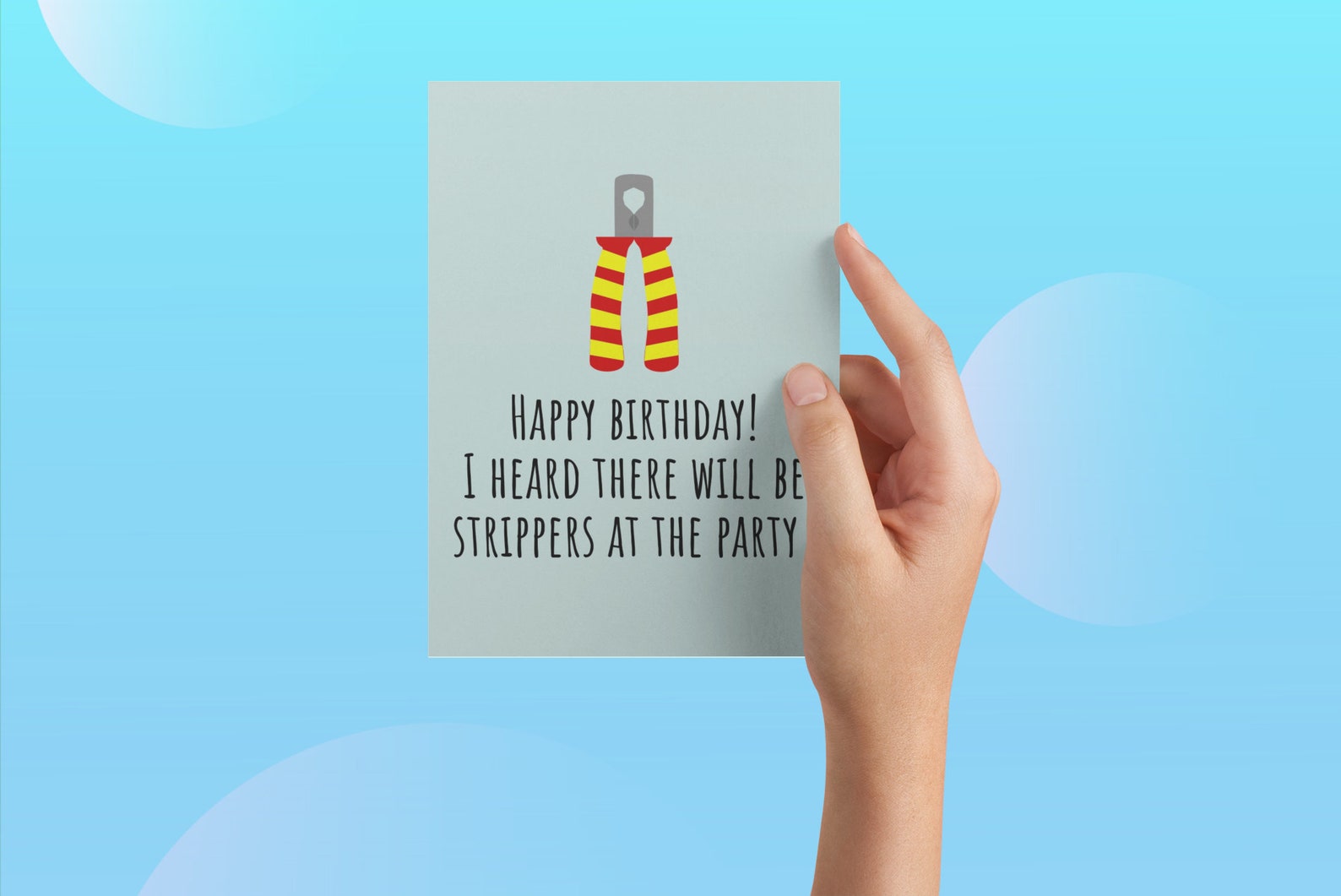 Electrician Birthday Card Funny Electrician Card - Etsy