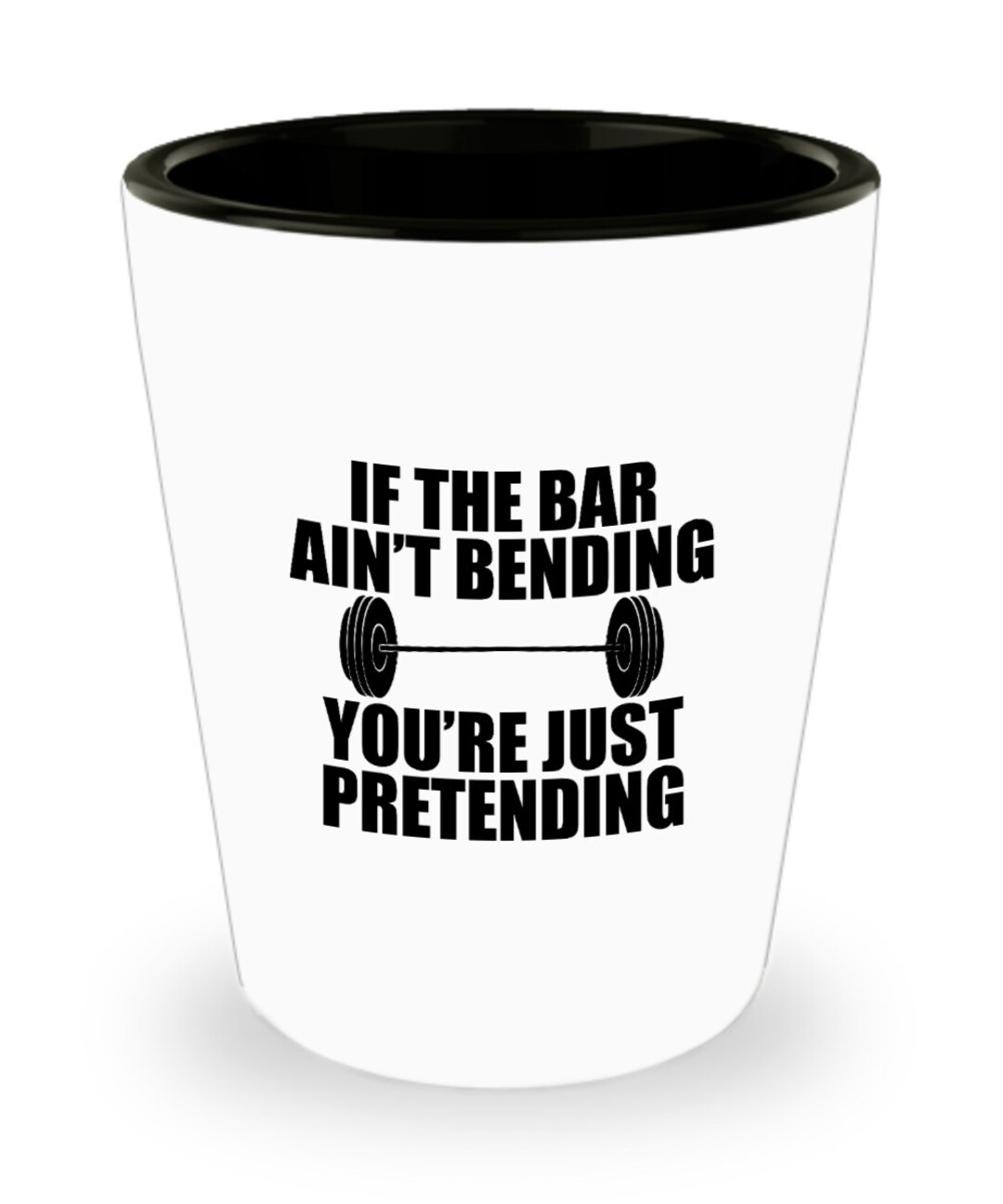 Weight Lifting Shot Glass - Olympic Weightlifting Gift - Fitness ...