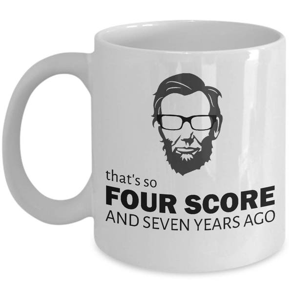 Four Score and Seven Years Ago - Etsy