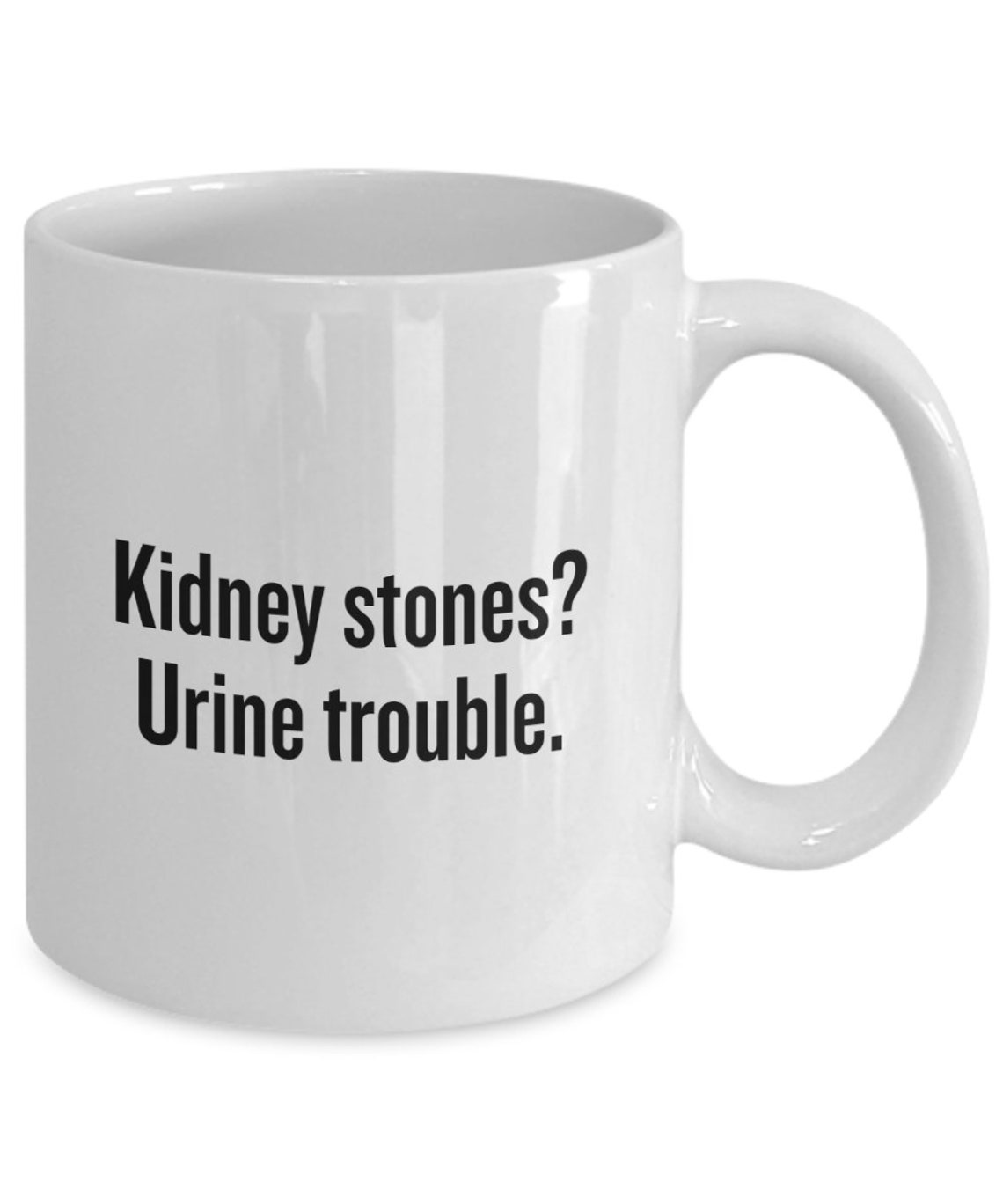 Kidney Stone Mug - Funny Kidney Gift - Nephrologist - Urologist - Get ...