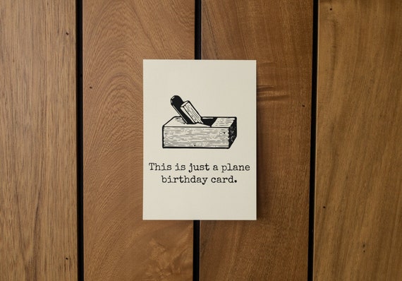 Carpenter Printable Birthday Card Woodworker Printable - Etsy