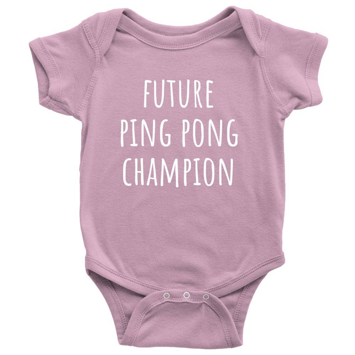 Future Ping Pong Champion Baby One-piece – Cotton Baby Shower Gift - Etsy