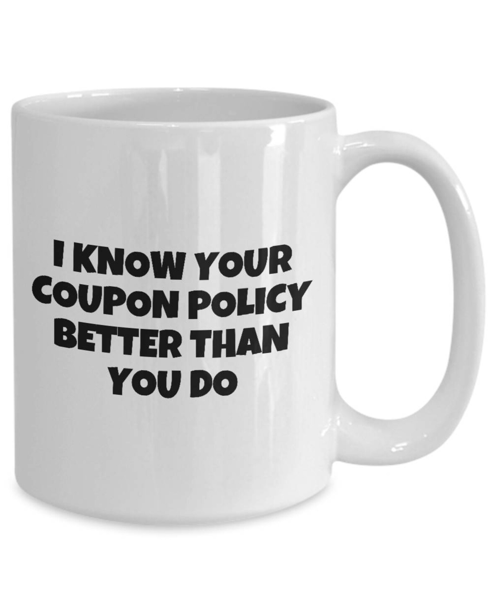 Funny Couponing Mug - Coupon Collector Gift - Couponer Present Idea ...